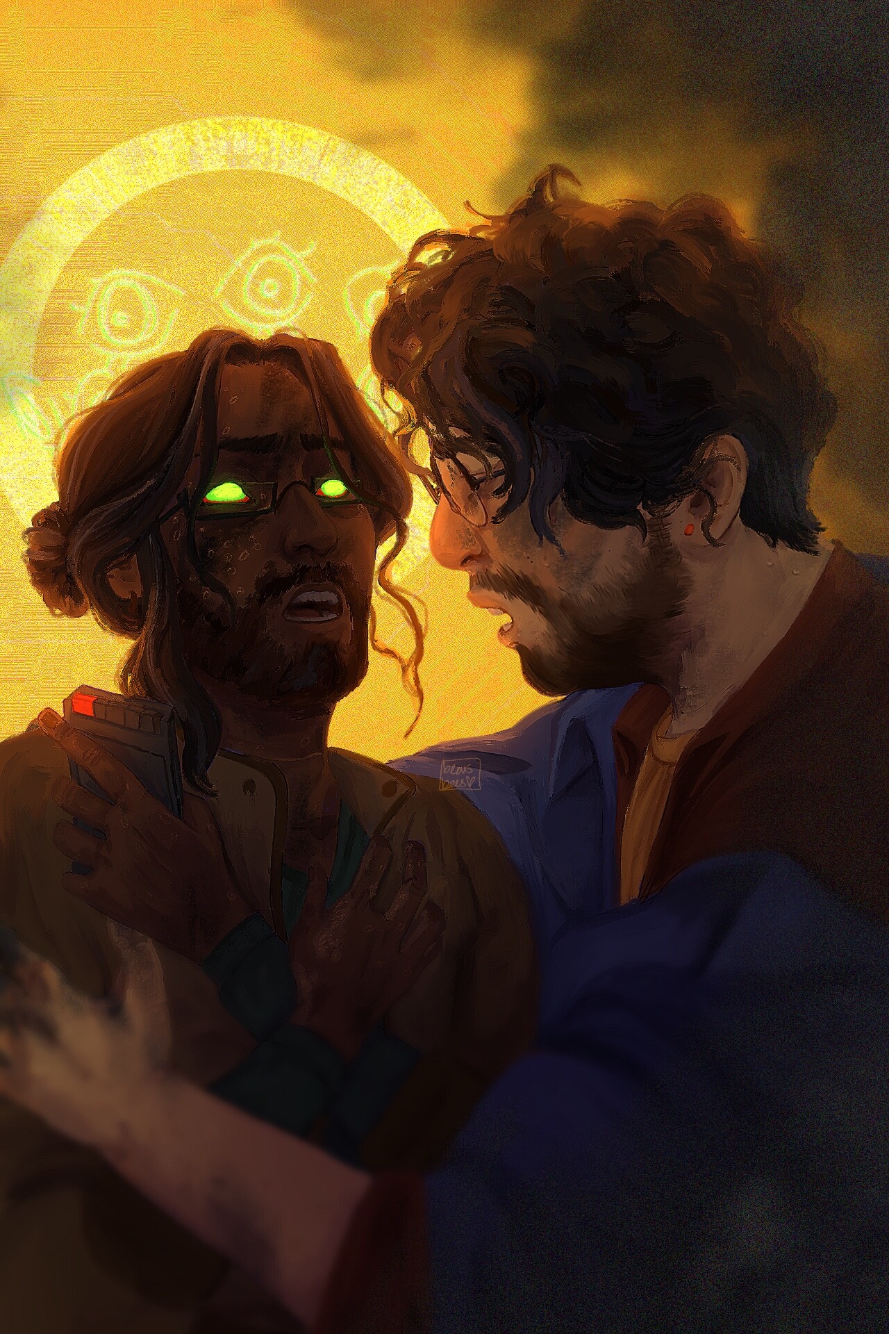 ArtStation - Fan art from The Magnus Archives, episode 169 “fire escape”