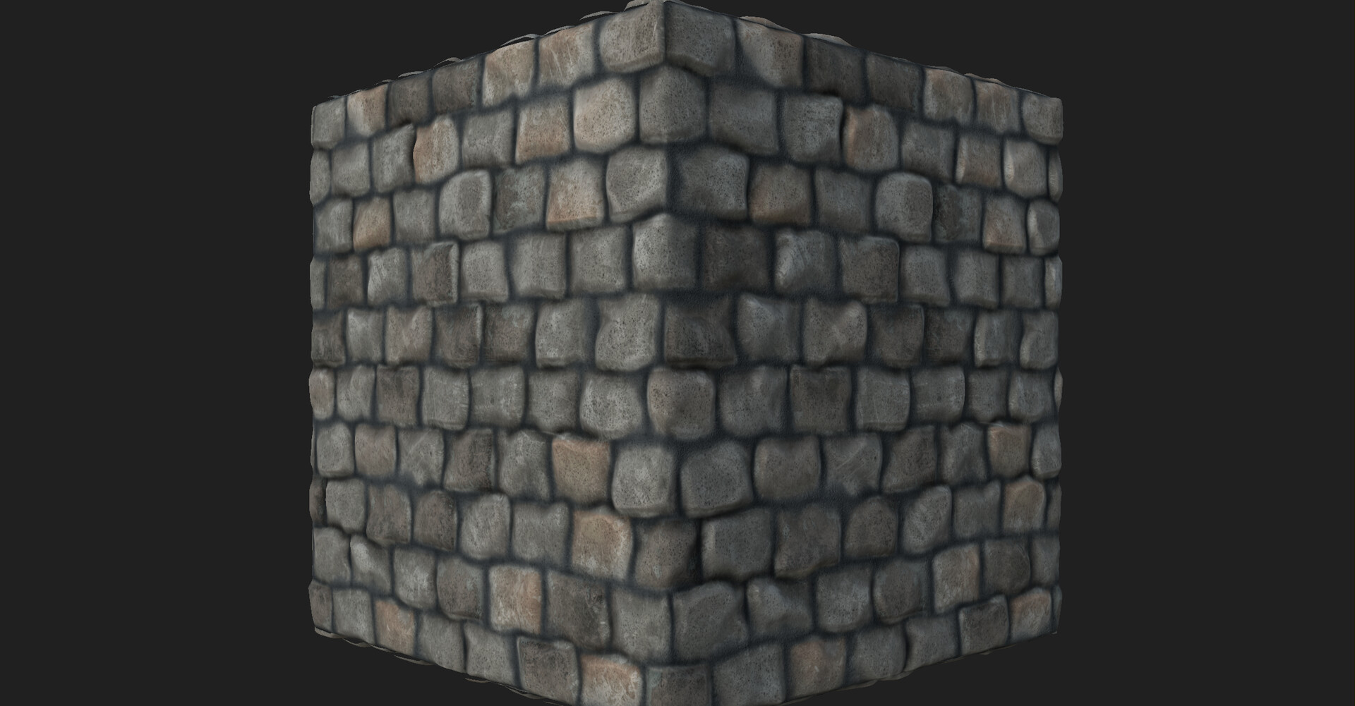 ArtStation - Stone brick wall material
