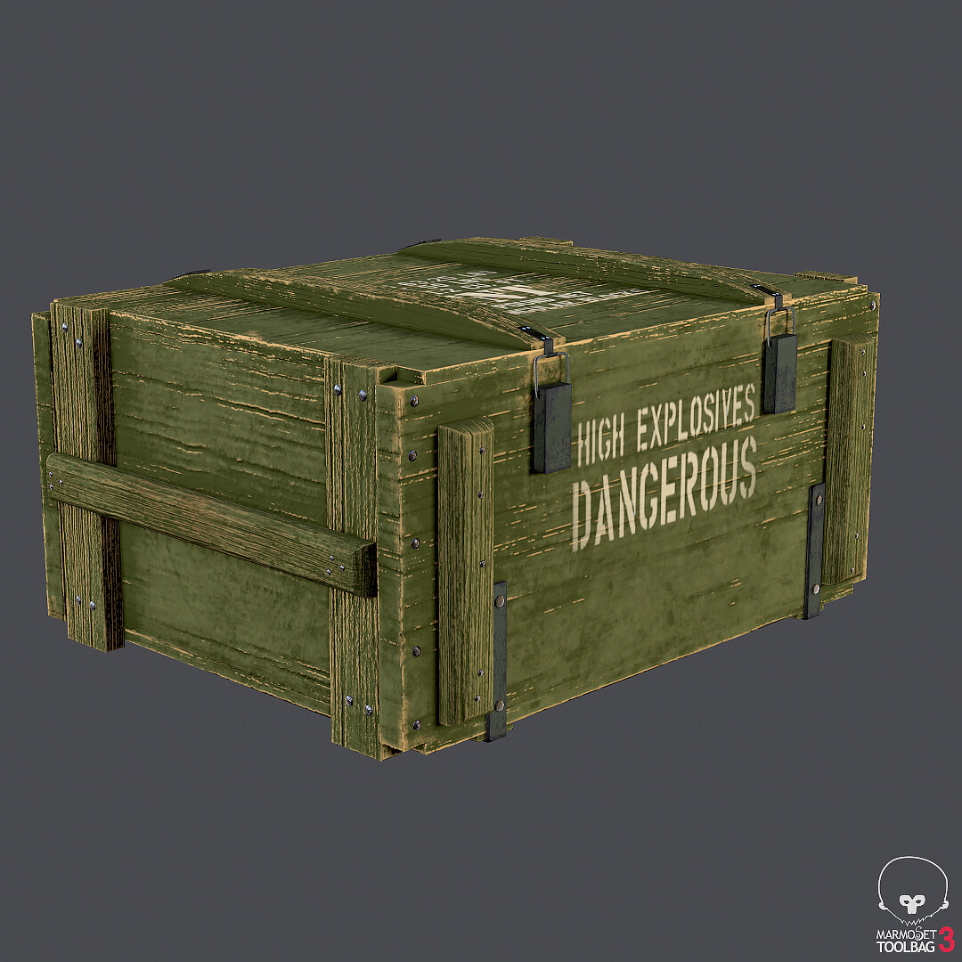 ArtStation - Military Crate