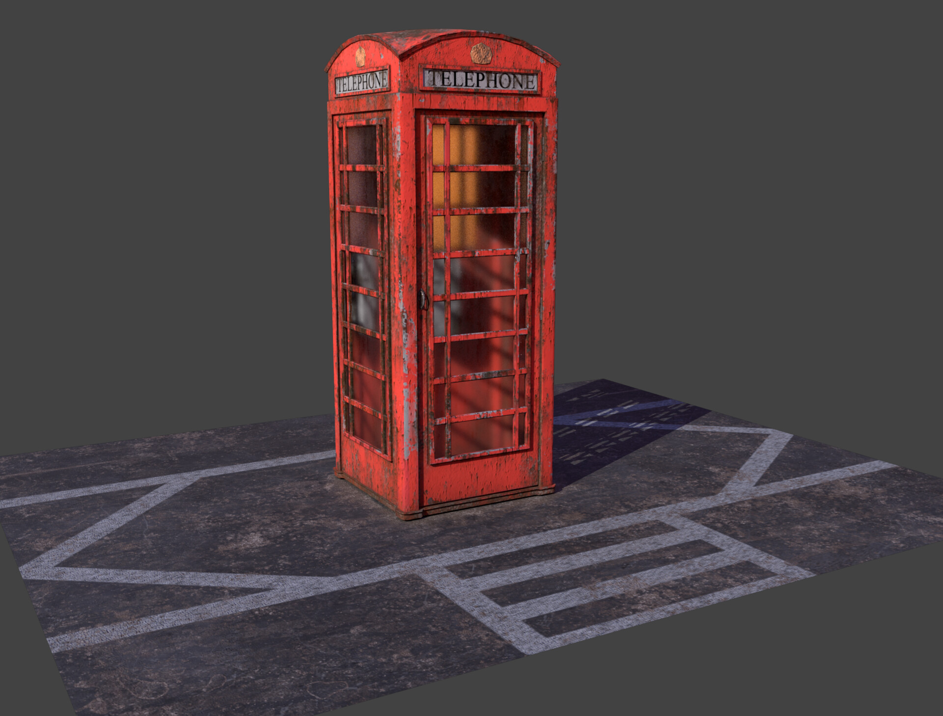 ArtStation - Telebooth model