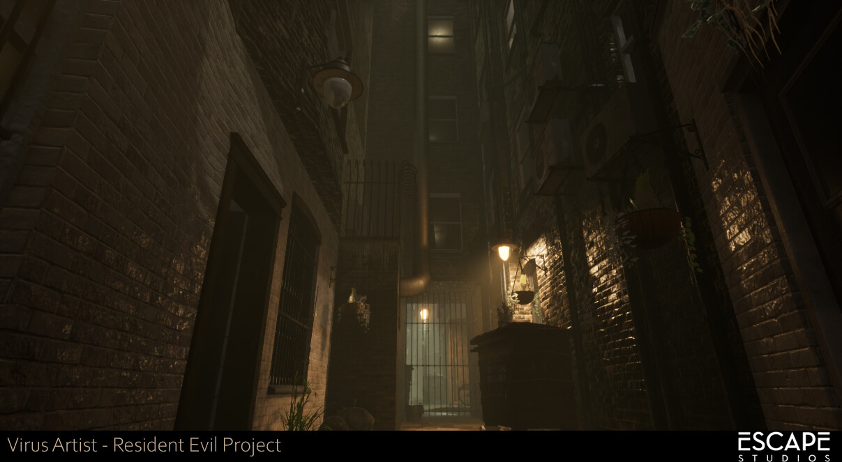 Mo Usman - Resident Evil 3 London: Group Project