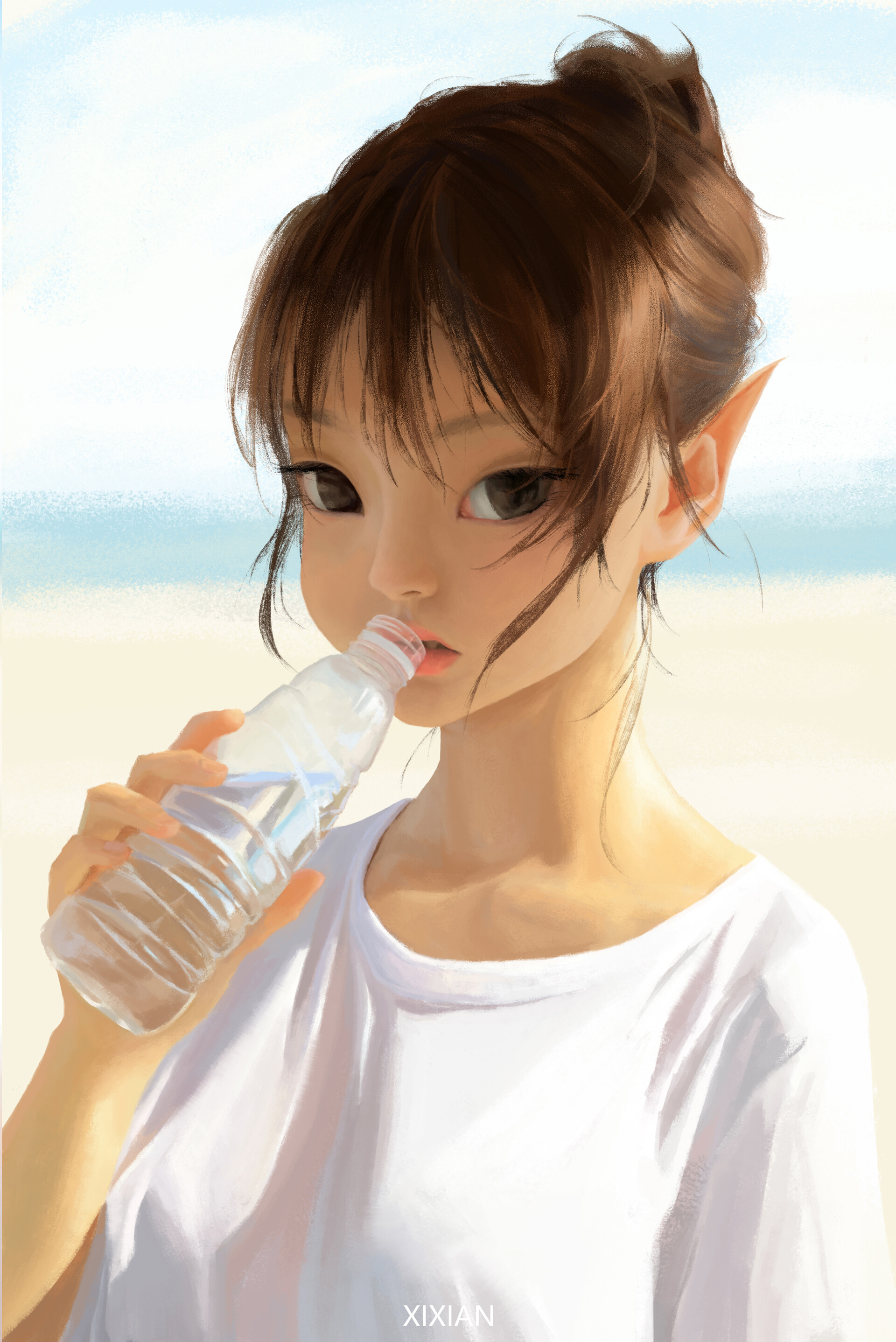 ArtStation - drink water