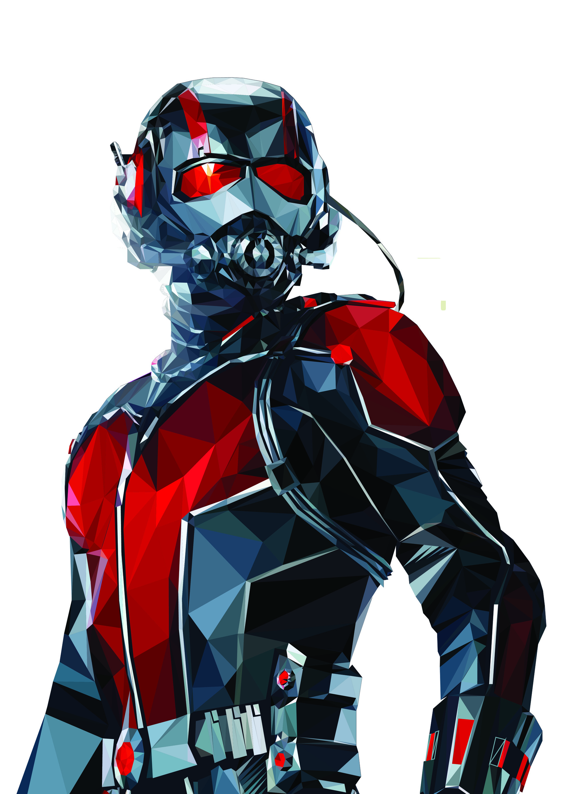 ArtStation - Low Poly Ant-Man