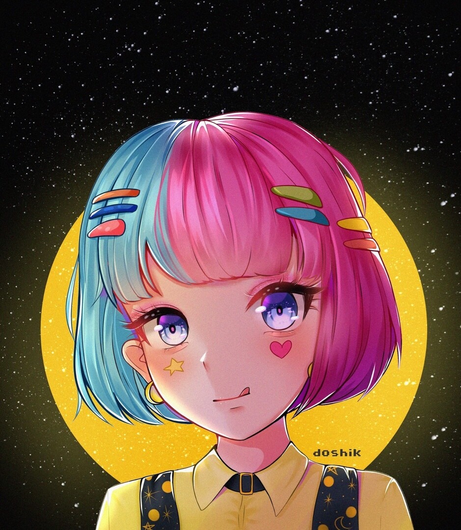 ArtStation - Space girl