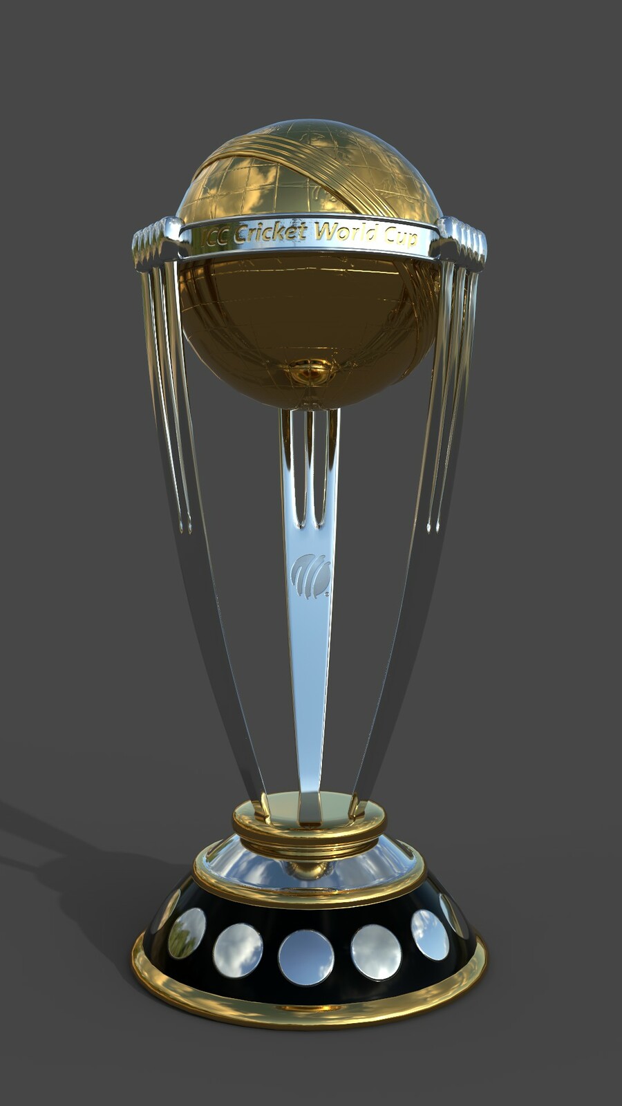 Debayan Dalal - ICC Cricket World Cup Trophy