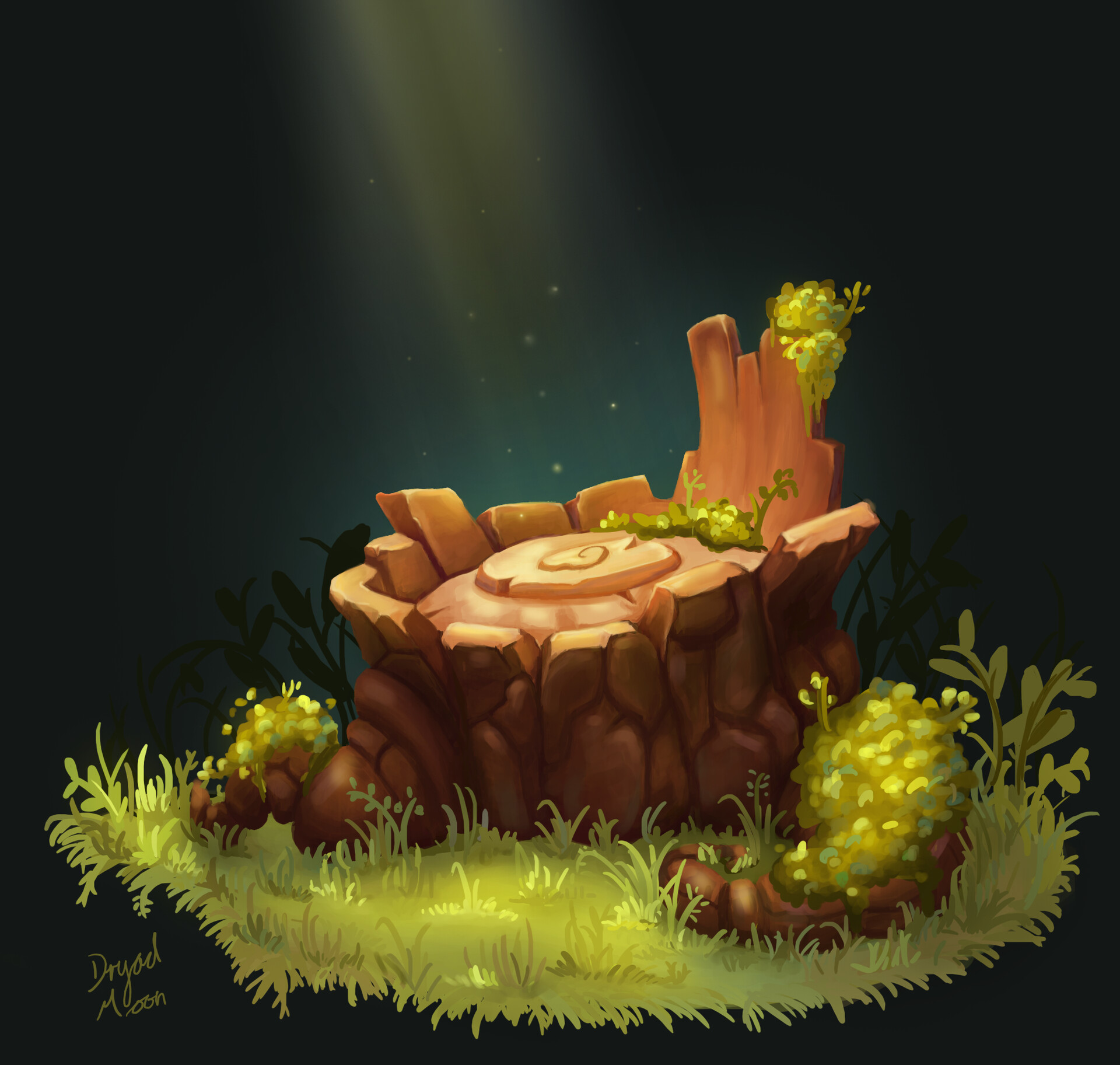 ArtStation - Tree Stump