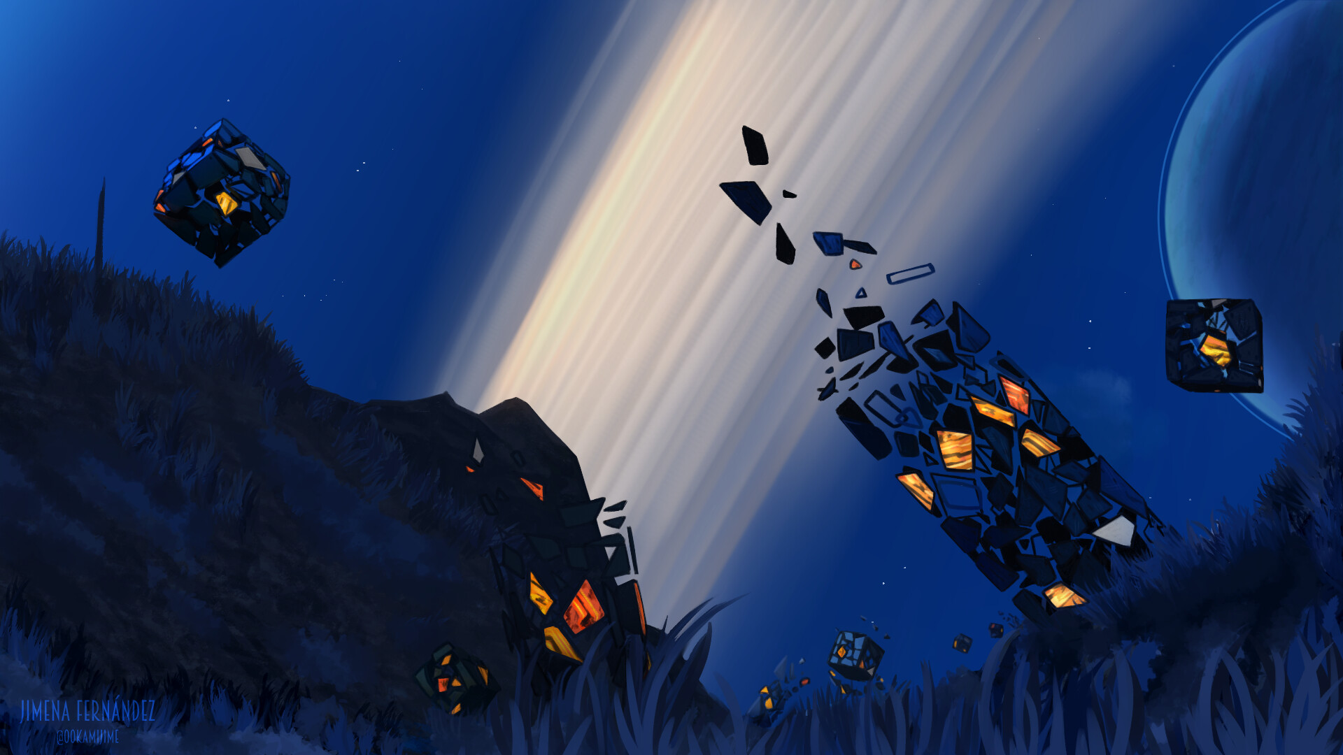 ArtStation - NMS Frozen in time