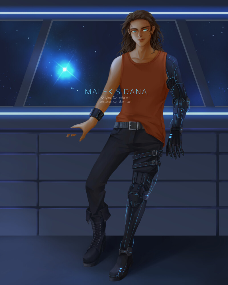 ArtStation - Commission: Malek