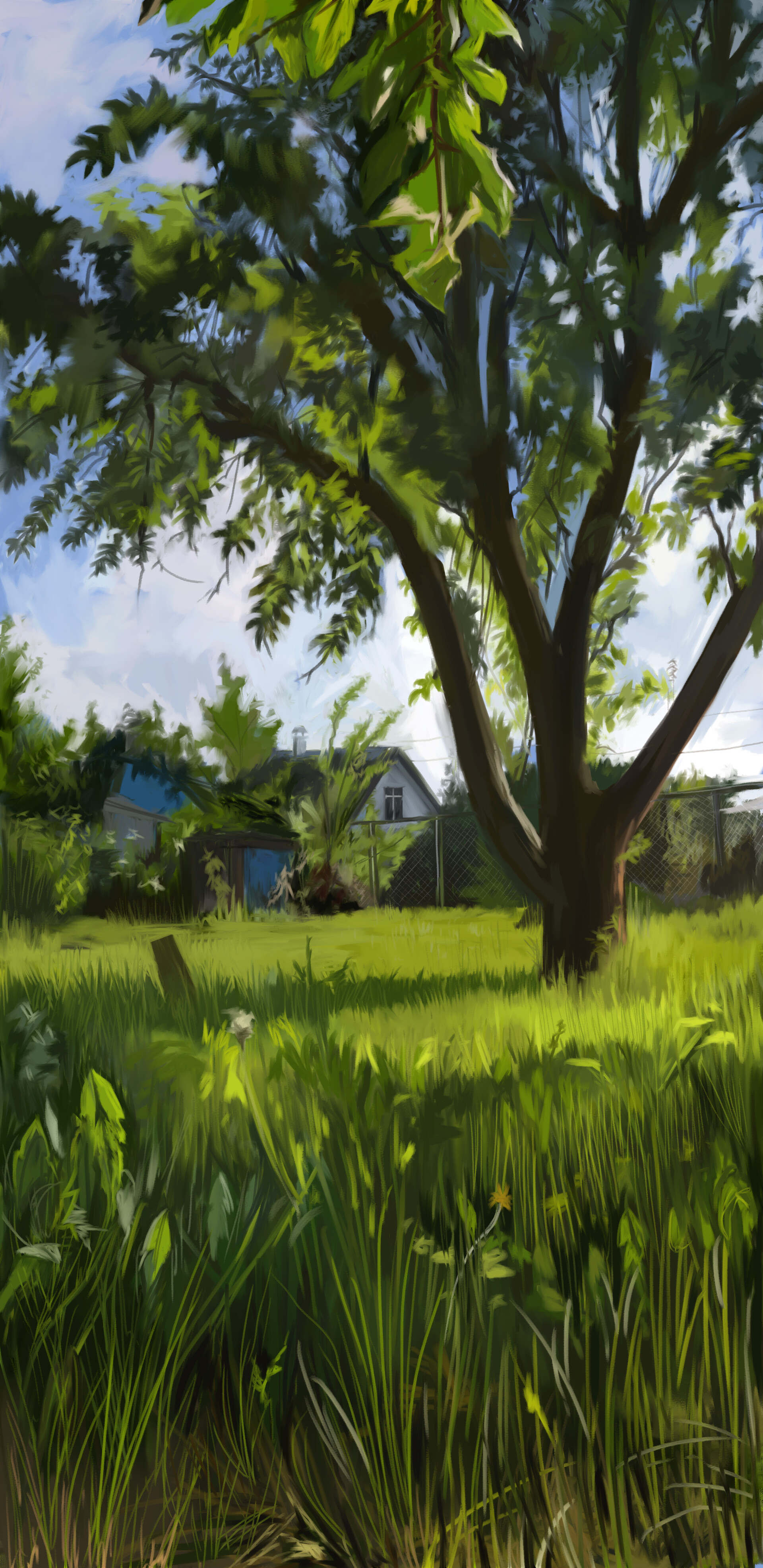 ArtStation - spring_sketch