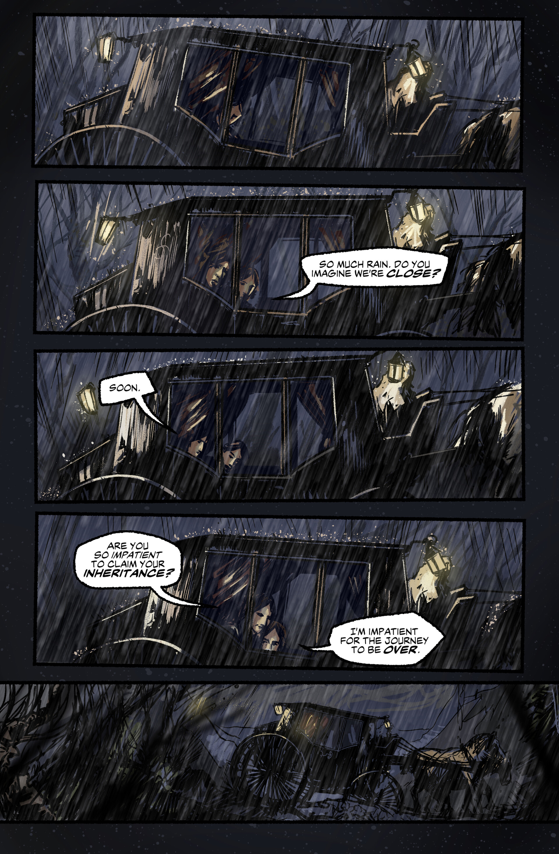 Jason Strutz Comic & Illustration Art - The Cask of Amontillado and The ...