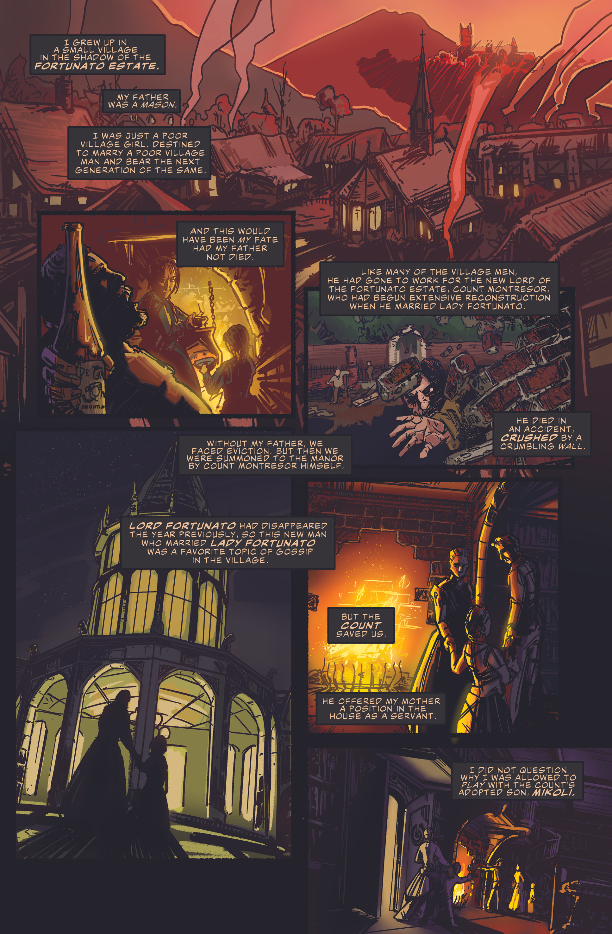 Jason Strutz Comic & Illustration Art - The Cask of Amontillado and The ...