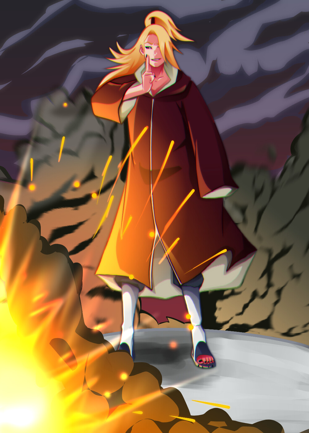 ArtStation - Deidara edo