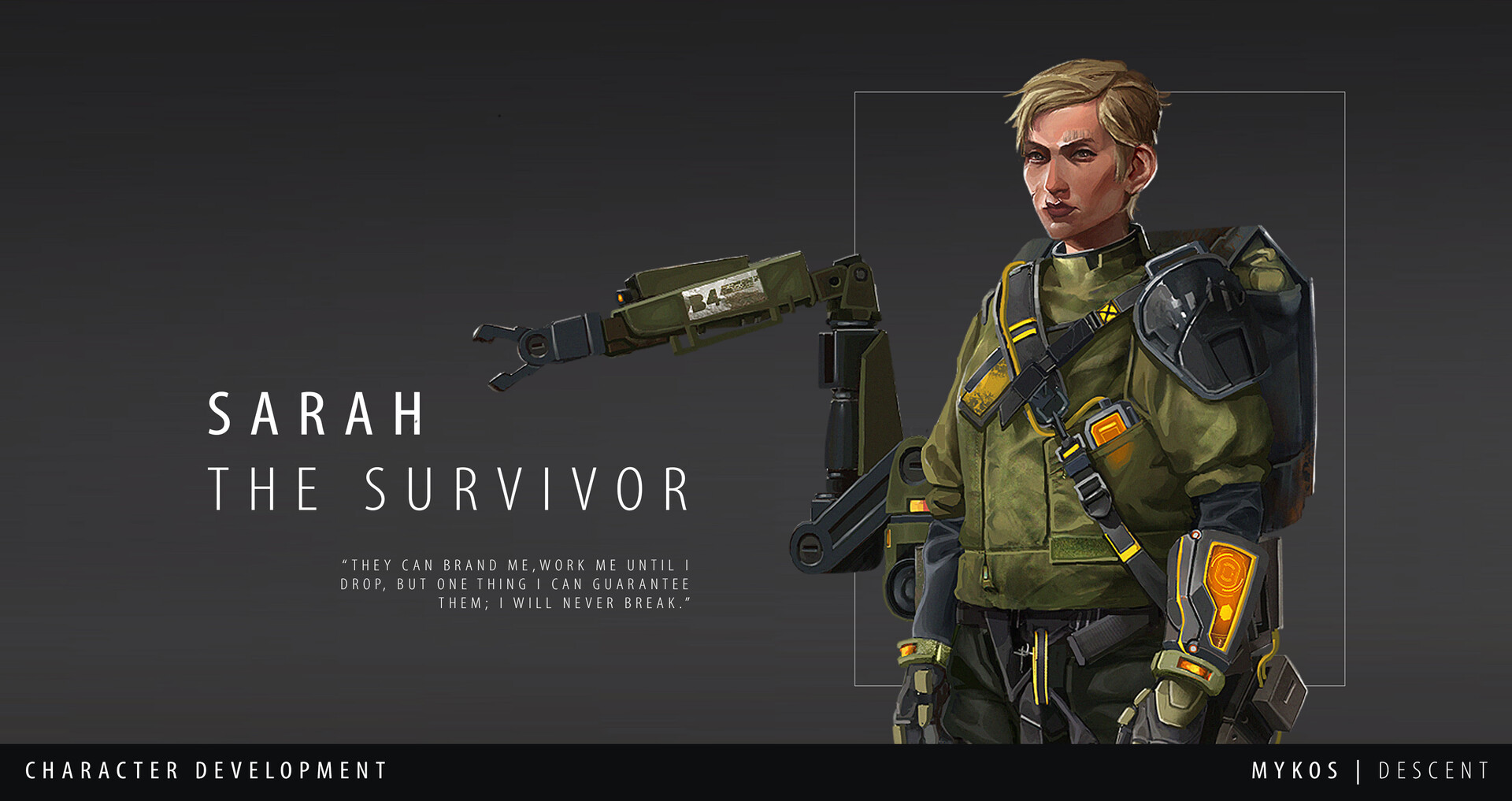 ArtStation - M Y K O S - Character Development