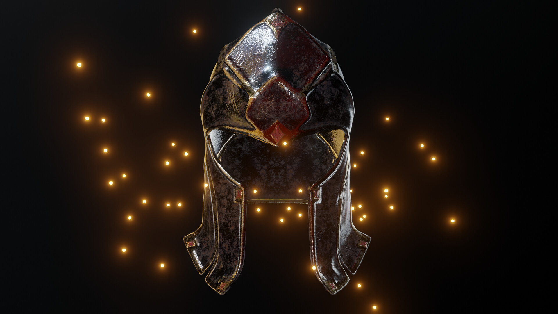 ArtStation - Knight Armour Helmet