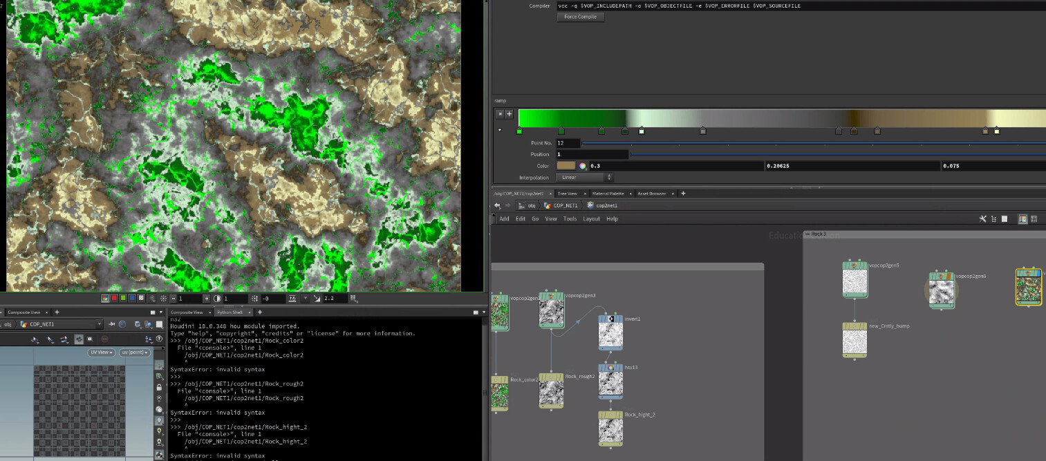 Junqi Zhang - [procedural material] The Emrald