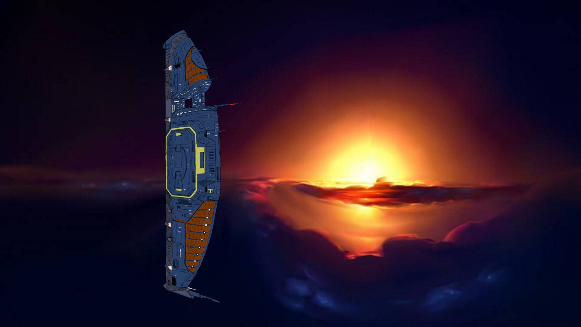 Homeworld Mothership Wallpaper