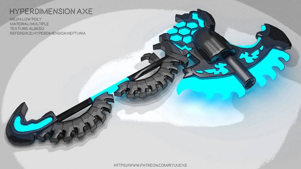 HoloExe - HyperDimension Neptunia Weapon's Collection