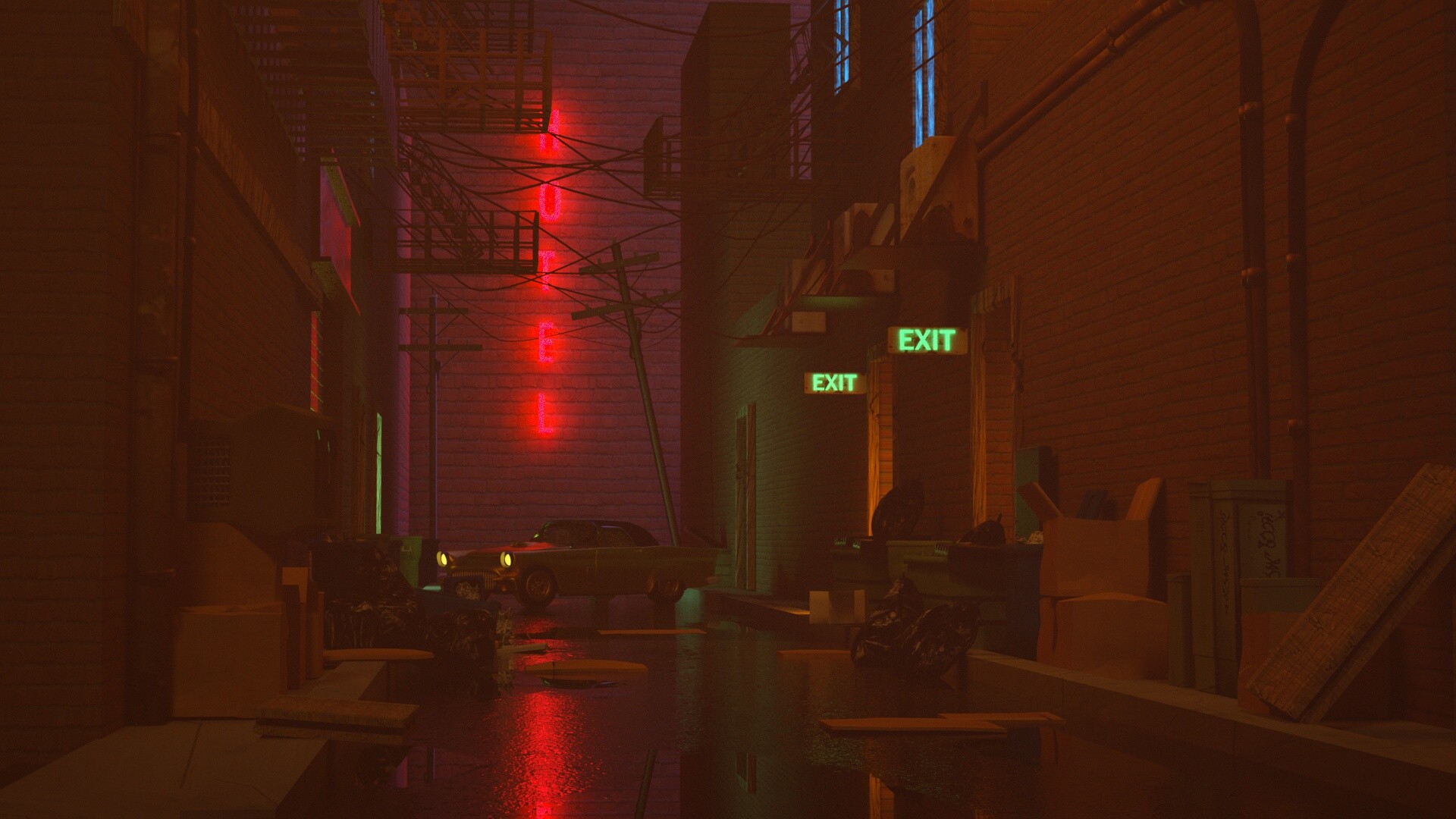 ArtStation - Alley