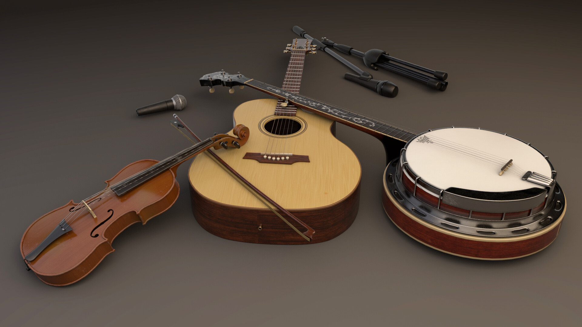 ArtStation - Acoustic Stage Asset