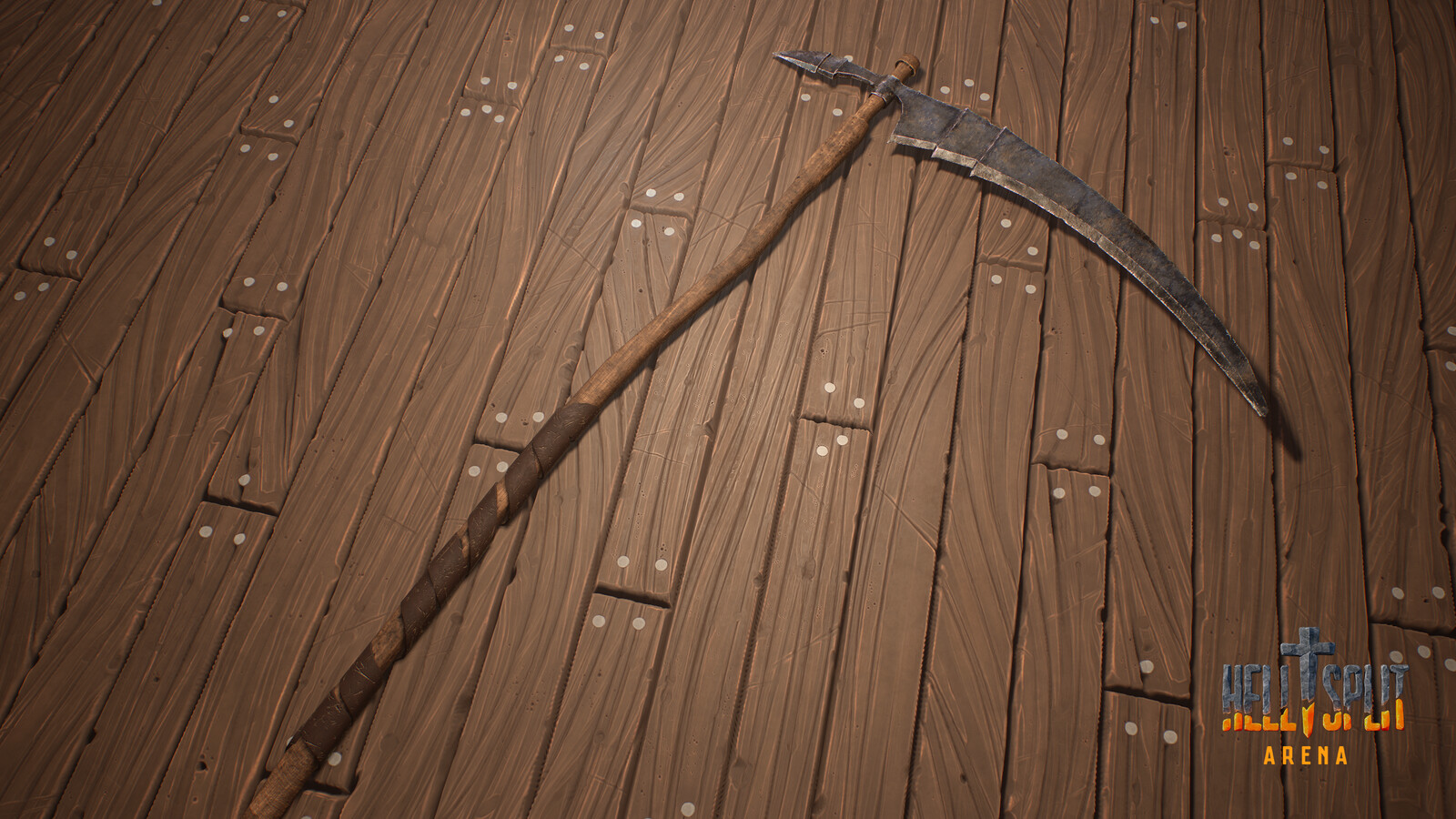 MetaCortex 3D - VR Game Ready Battle Scythe