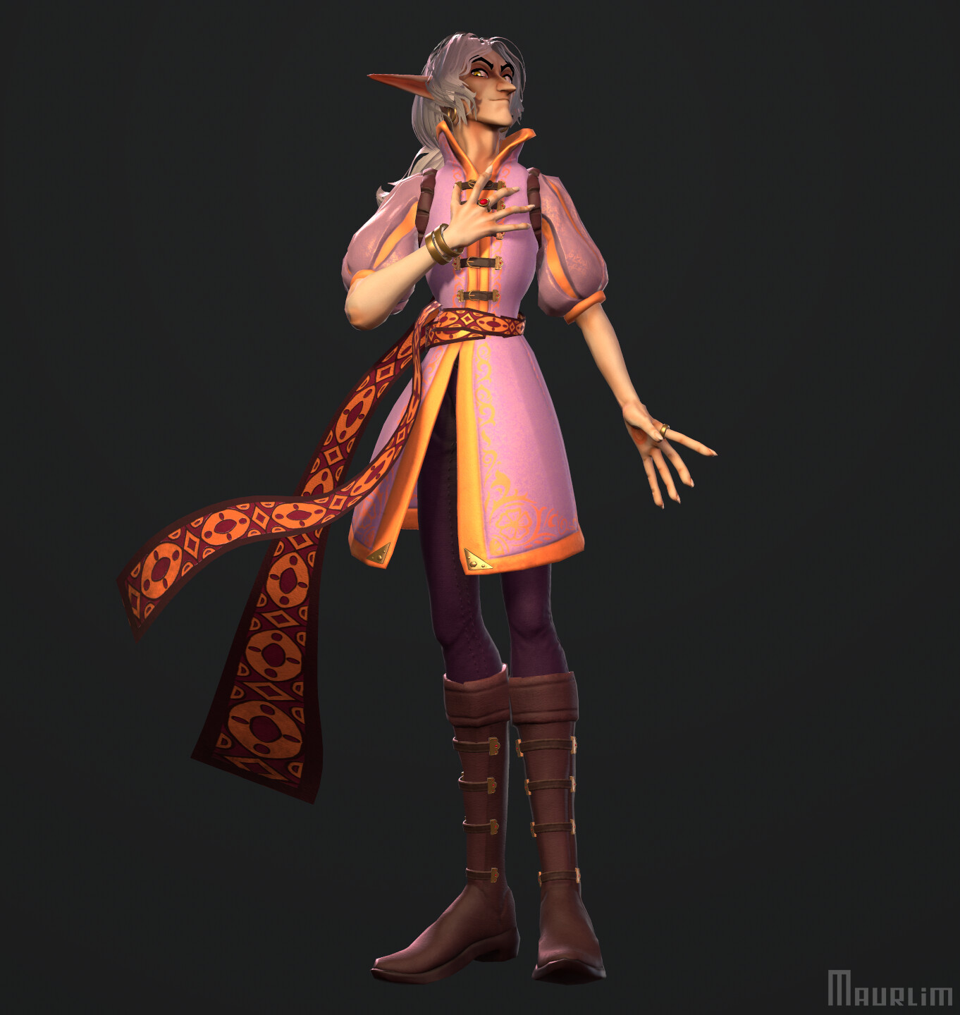 ArtStation - Elven bard