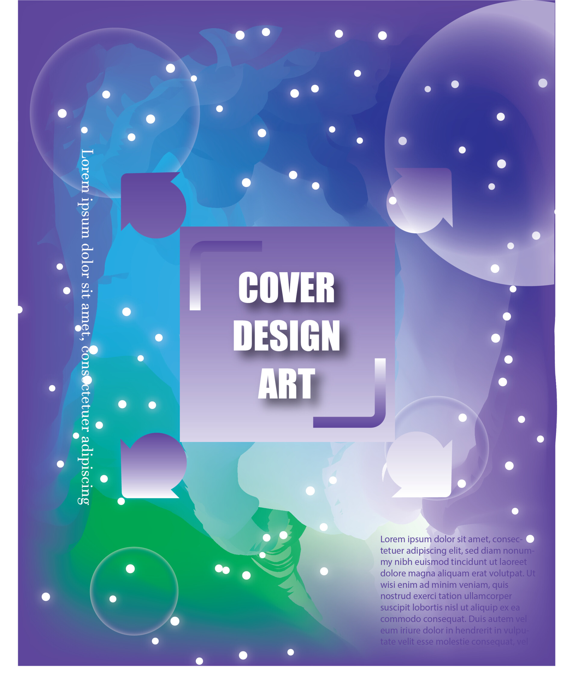 ArtStation - Abstract Cover Design Art