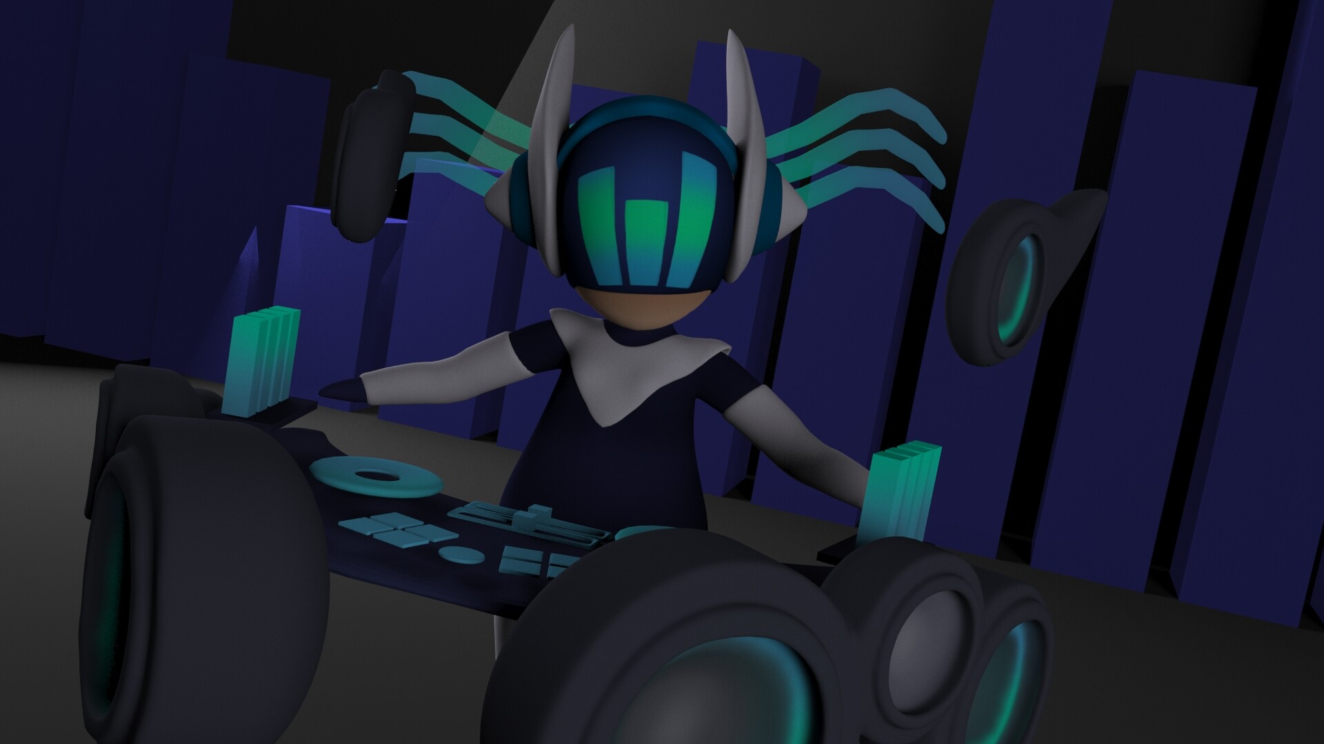 Kirsty Lyle - Chibi Sona: DJ