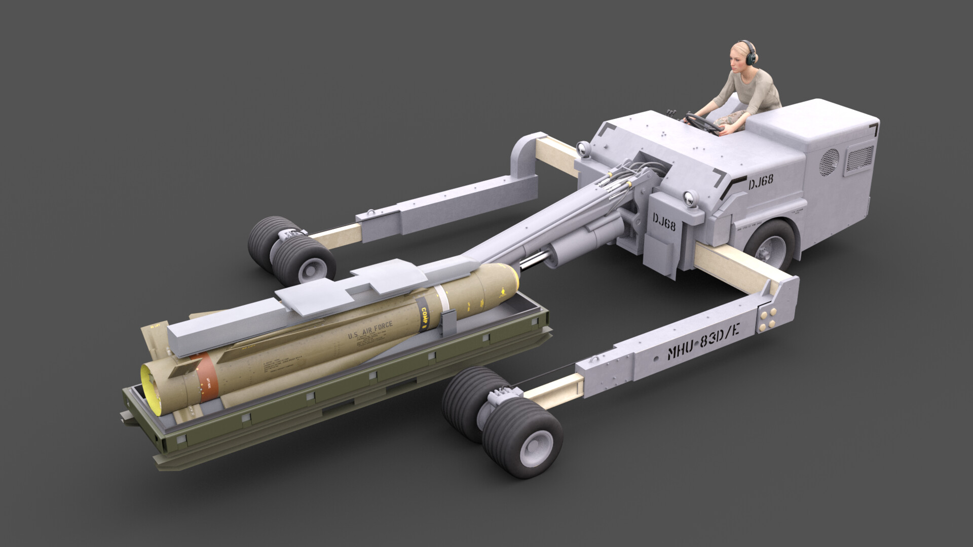 Westfield 3d - F-16C Weapons Loading