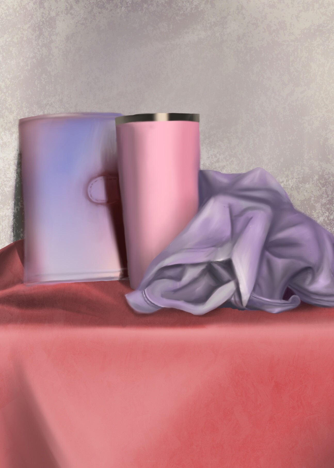 ArtStation - Pink Still Life