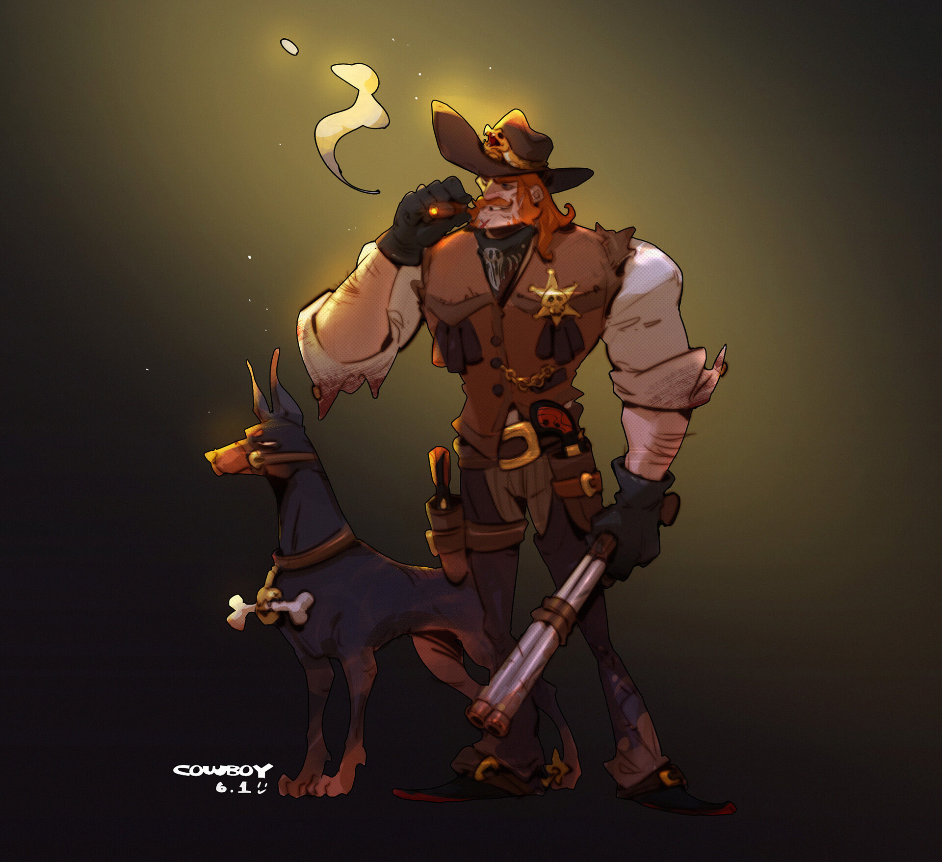 ArtStation - Cowboy~~