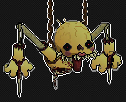 ArtStation - Demon Doll - Pixel Dailies
