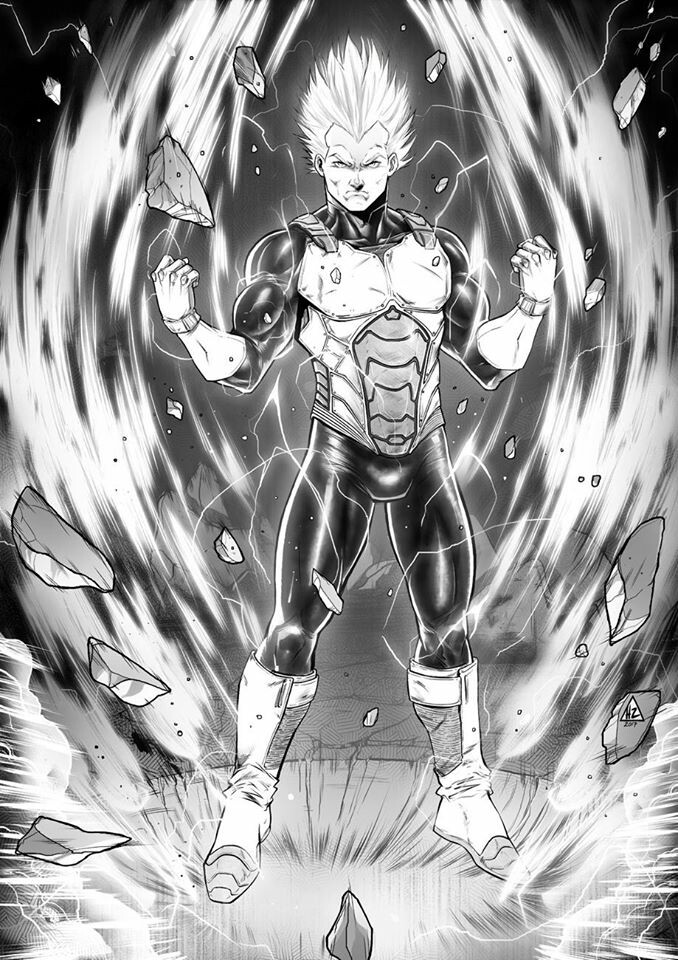 ArtStation - Vegeta redesign Dragon Ball Z