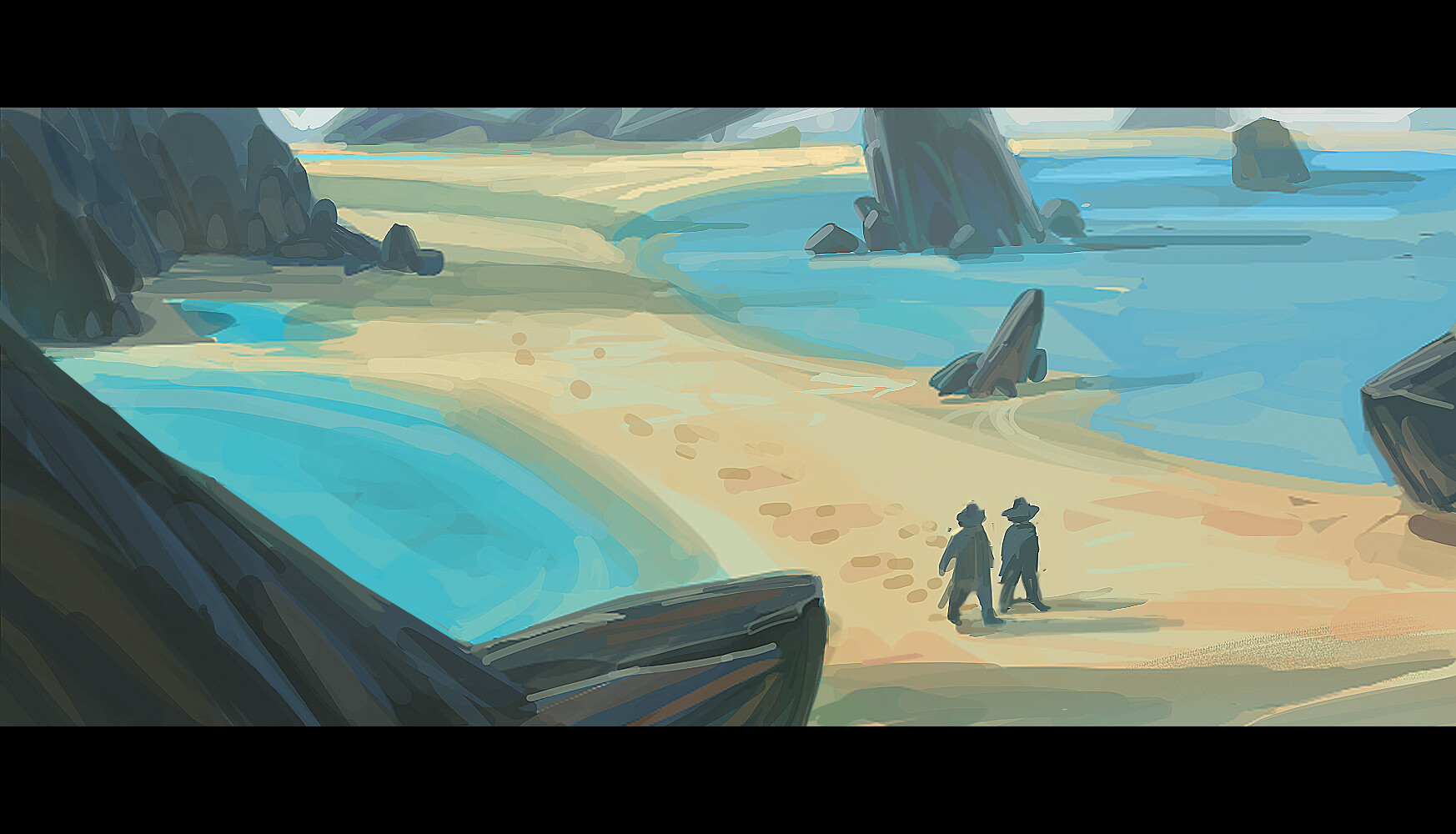 Gabriel Meireles - Curumary Island Project I -exploration sketches.