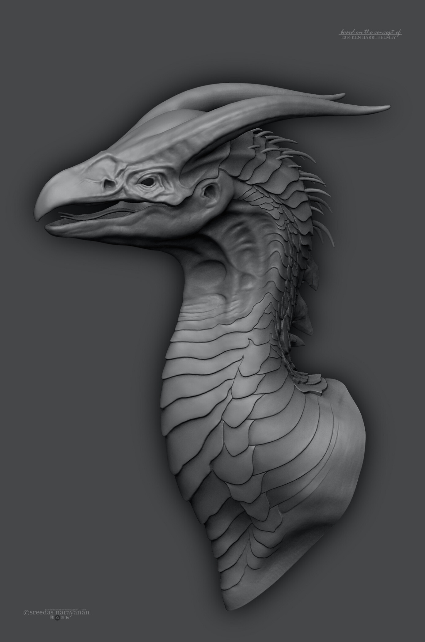 ArtStation - Creature sculpting