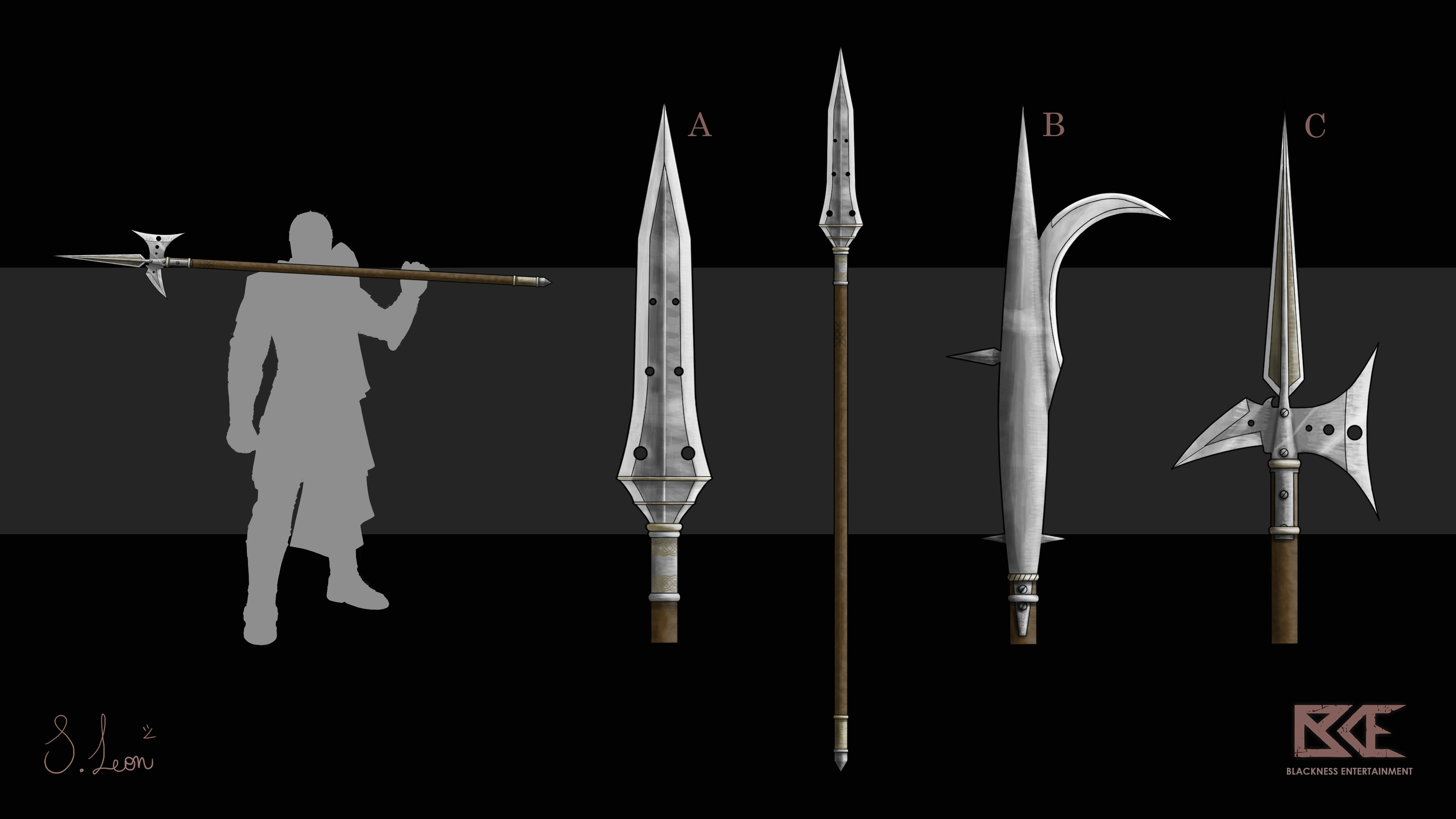 S Leon N - Heavy knight weapons