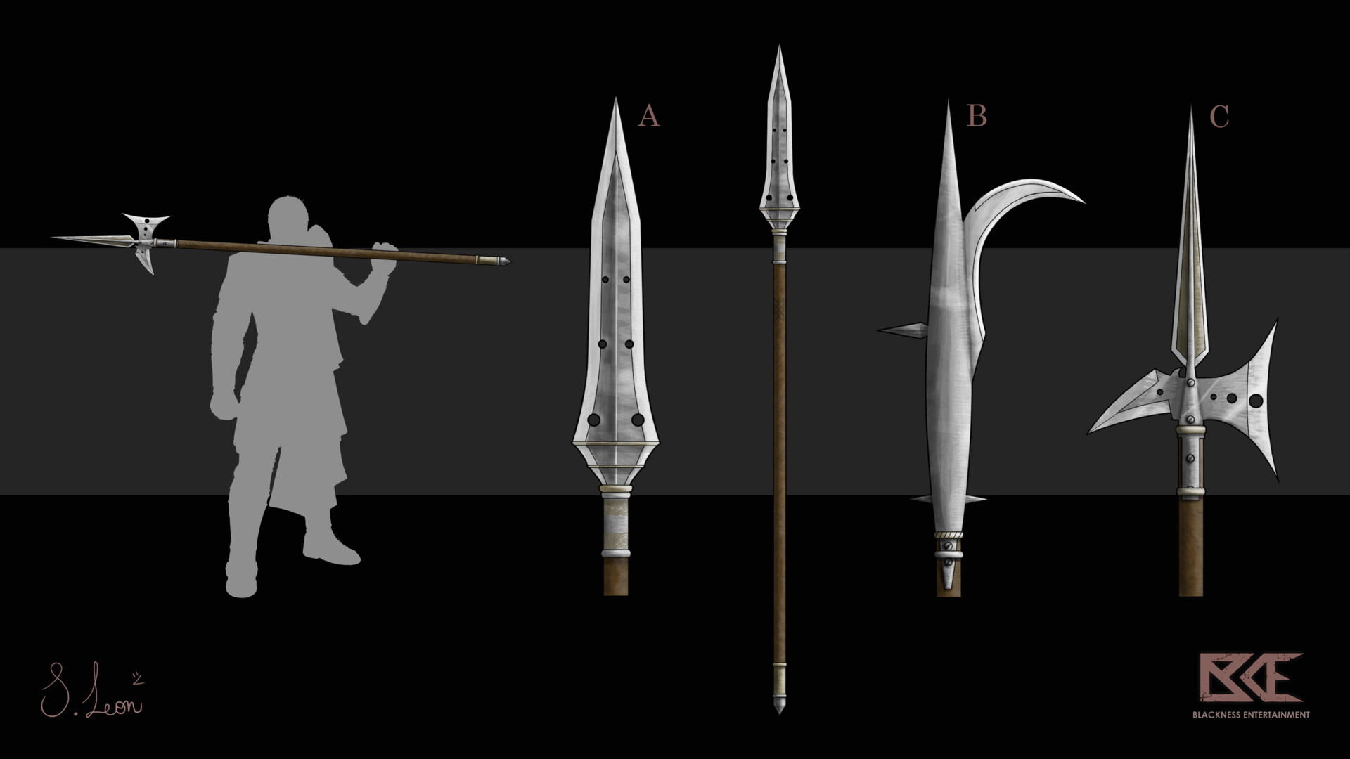 S Leon N - Heavy knight weapons