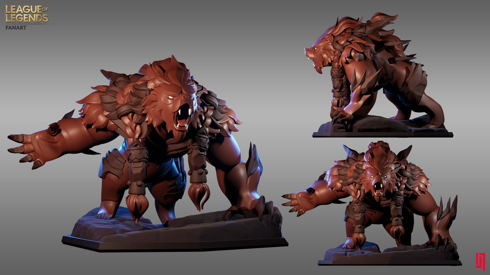 3D Printable Volibear League Of Legends By Modding 3D, 53% OFF