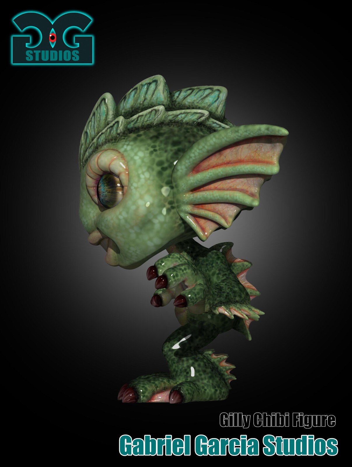 Gabriel Garcia - Gilly is an original design and sculpt by Gabriel Garcia.