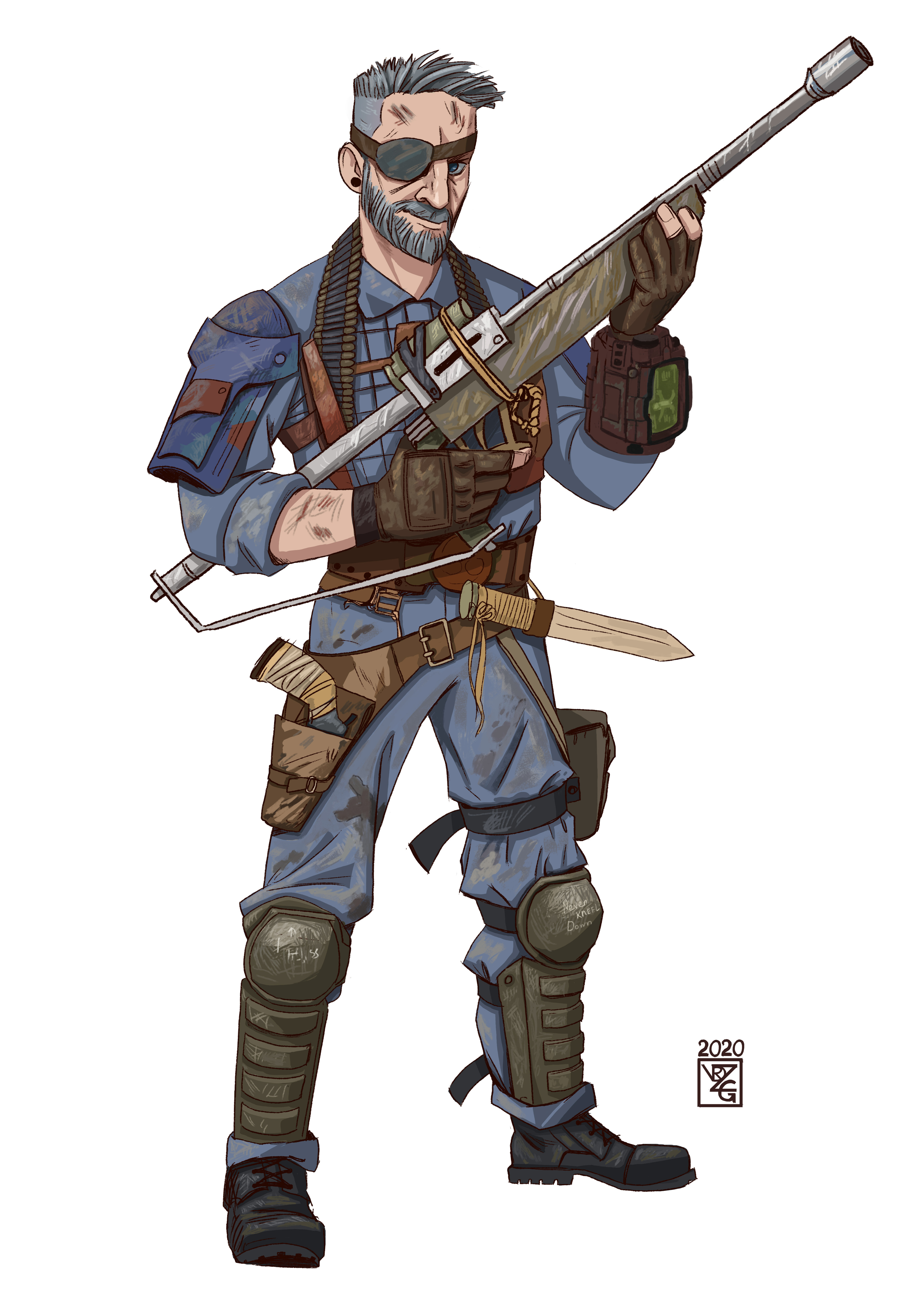 Character Commission Ben by Zooye Glass : r/ImaginaryFallout