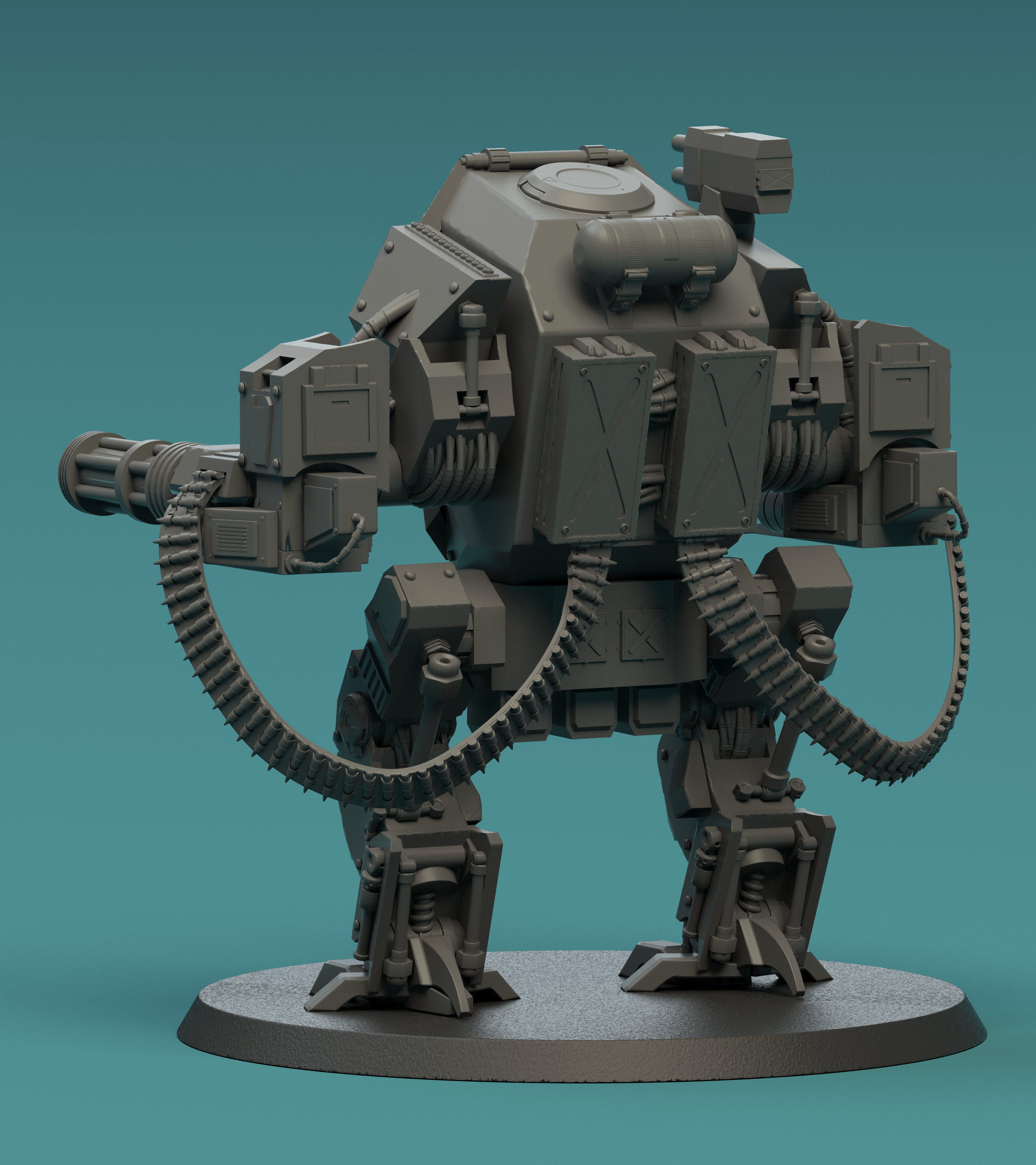 Iván García - Mech miniature