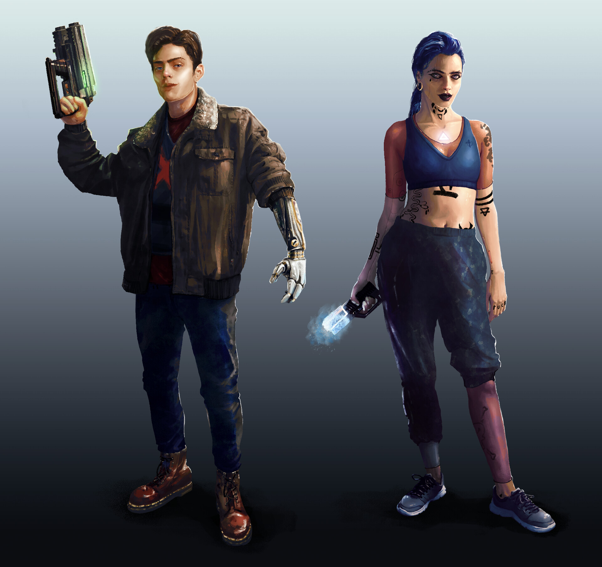 ArtStation - Flashback 2020 Fan Made Character Designs