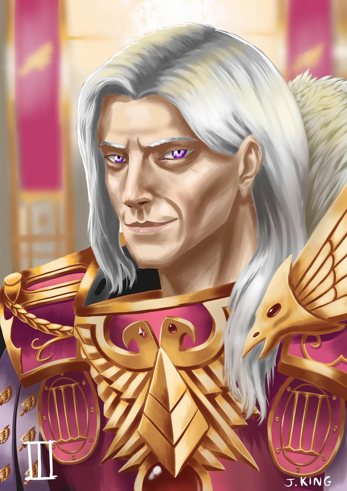 ArtStation - Fulgrim Portrait