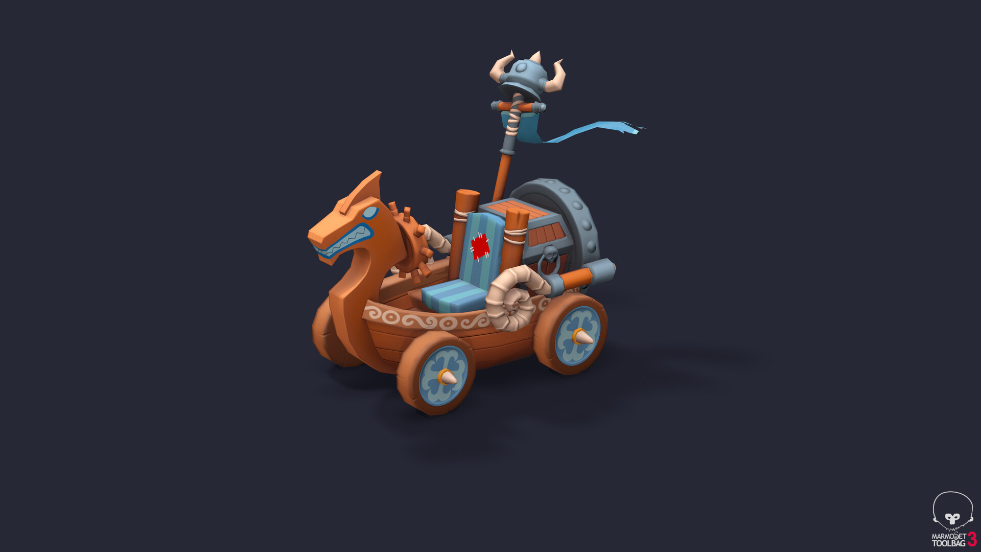 ArtStation - Stylized vehicle