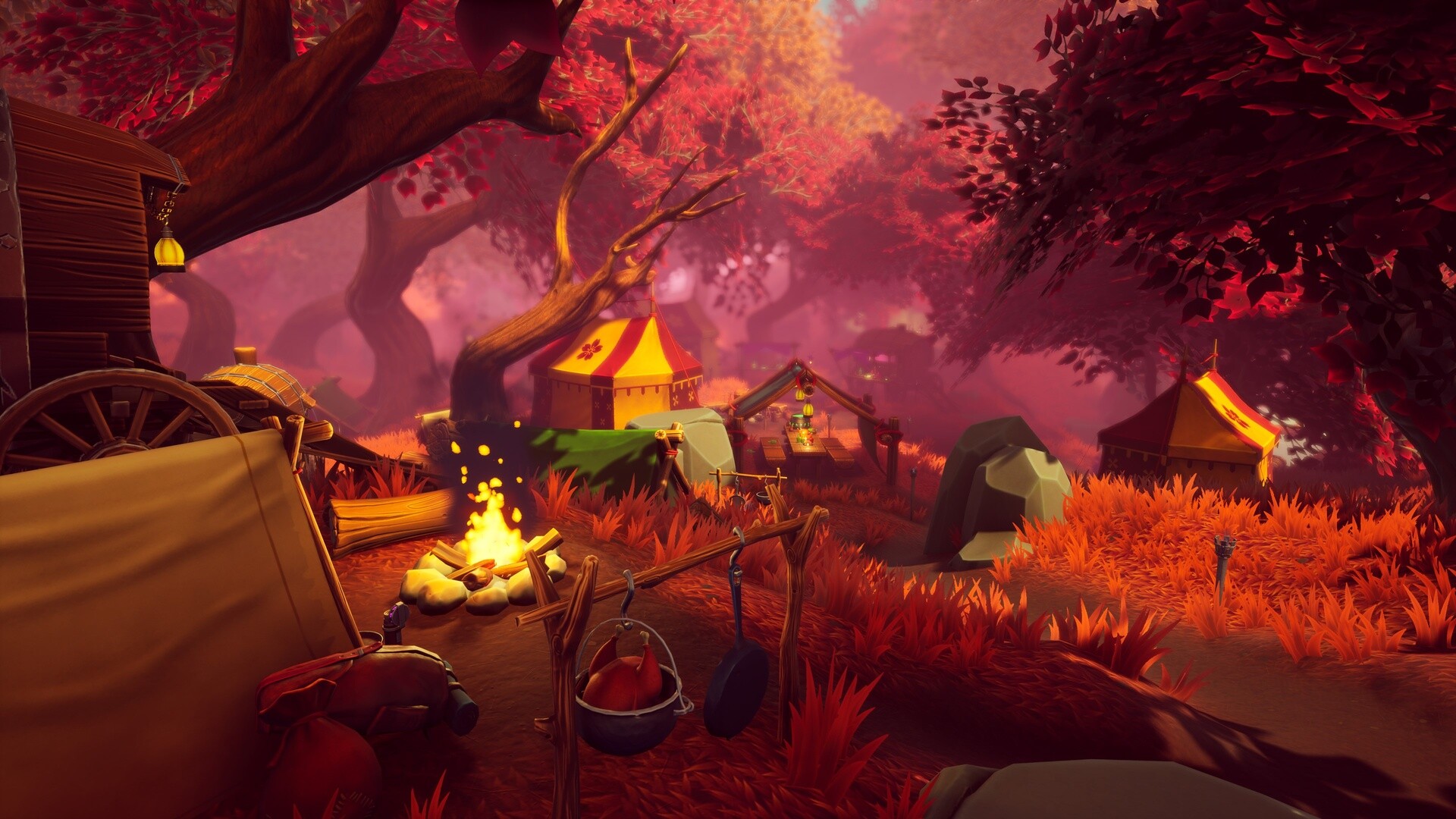 Ioana Santamarian - Stylized Fantasy : Magic Campsite