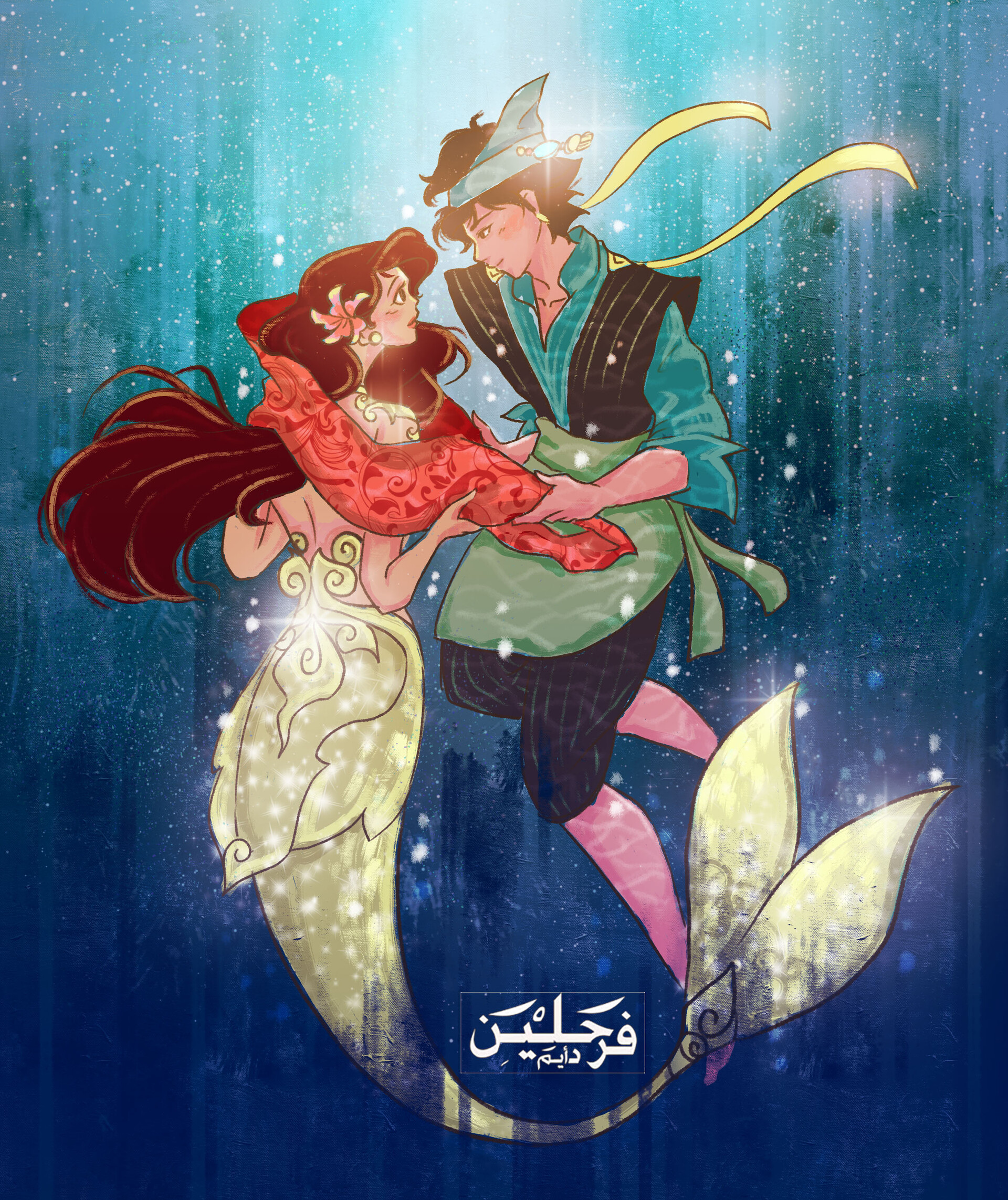 ArtStation - Mermaids vs Merman