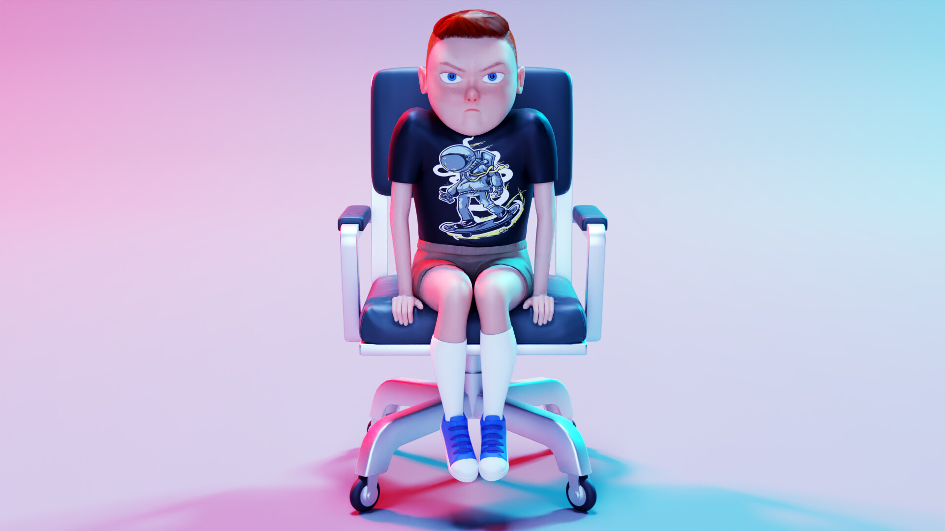 ArtStation - Angry boy