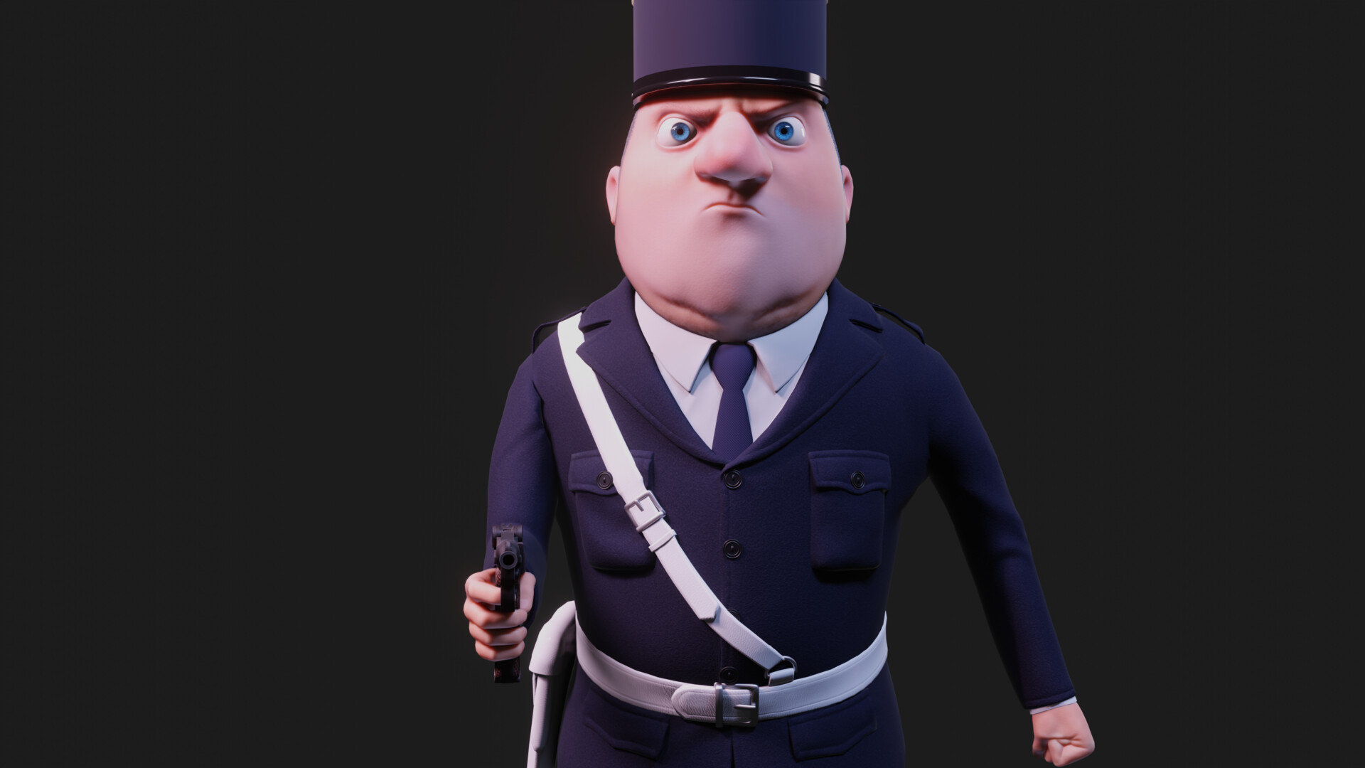 ArtStation - French Policeman
