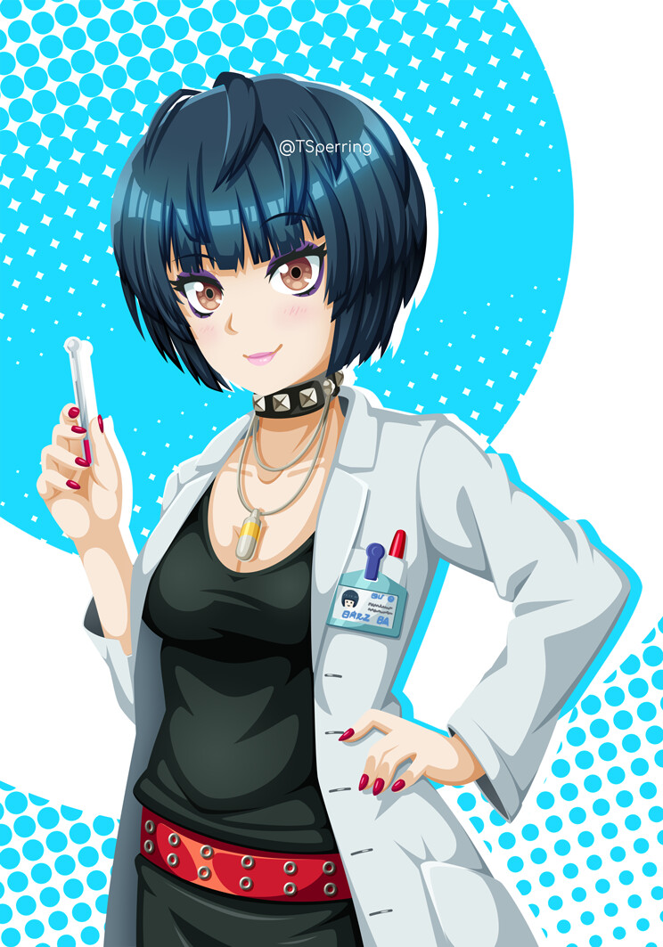 ArtStation - P5R - Takemi Tae