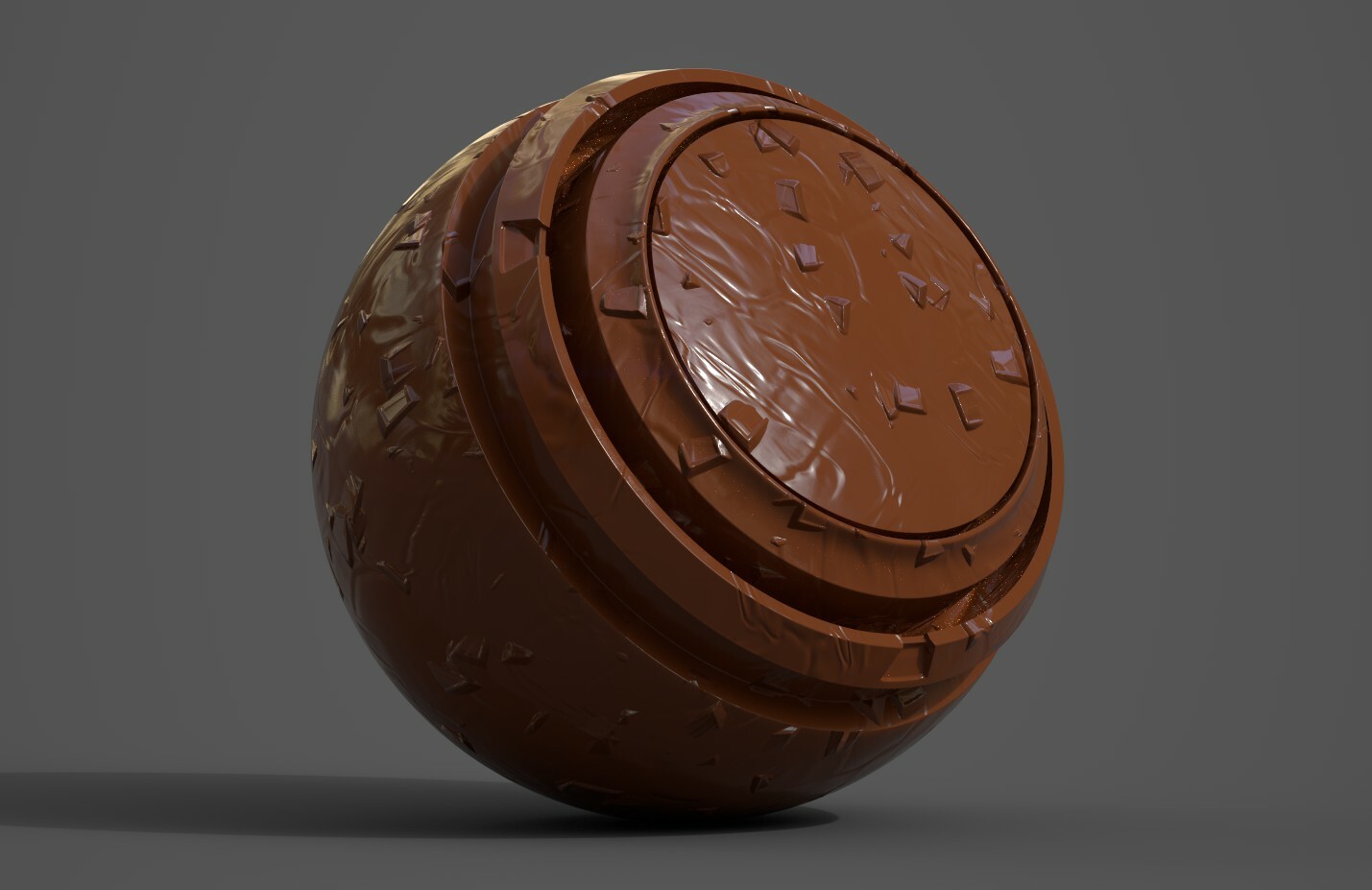 Juan García Hueso - Procedural melting chocolate material