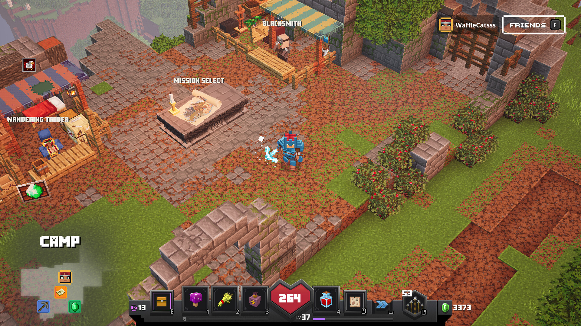 Beata Murane - Minecraft Dungeons UI (Upgrade Suggestions)